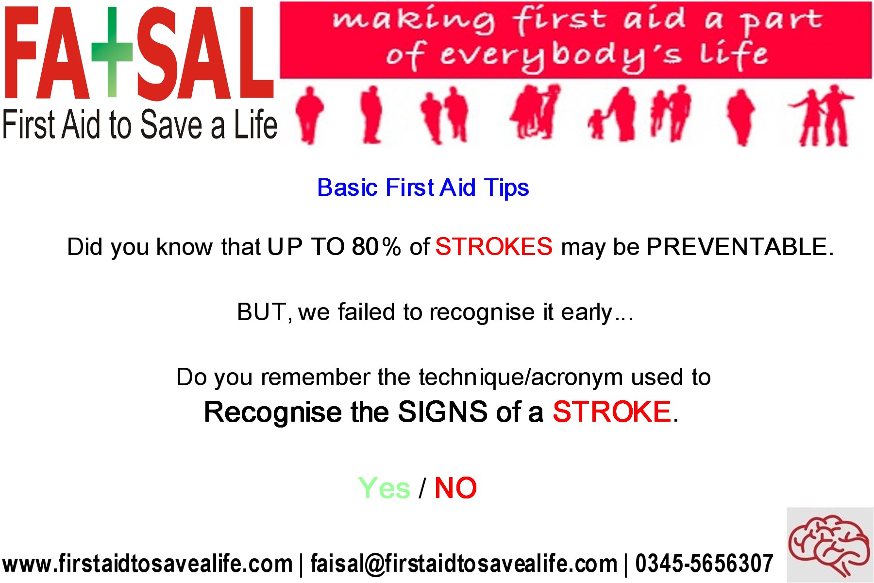 What is Stroke | First Aid BLS & Emergency Management Solutions
