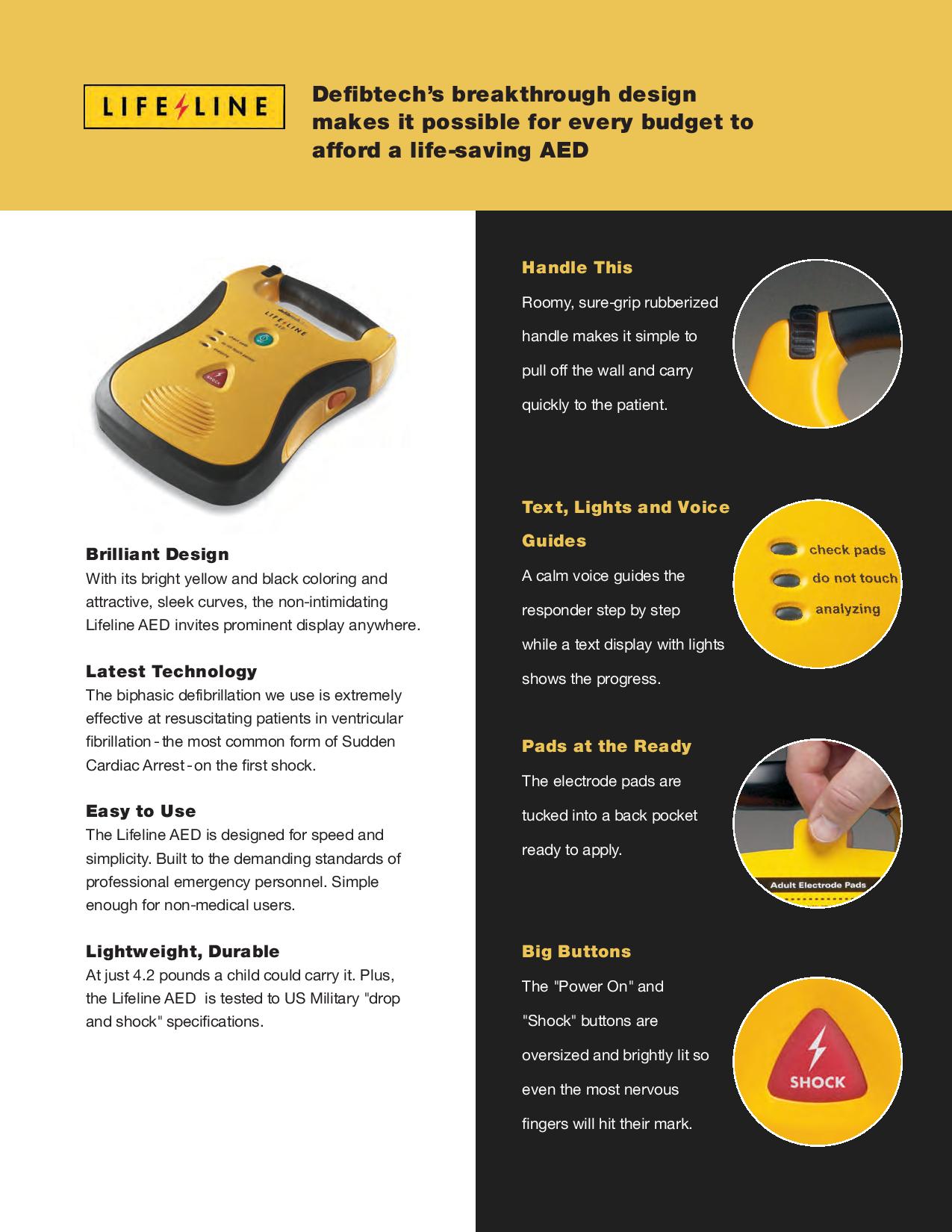 Defibtech AED – Available Now | First Aid BLS & Emergency Management ...