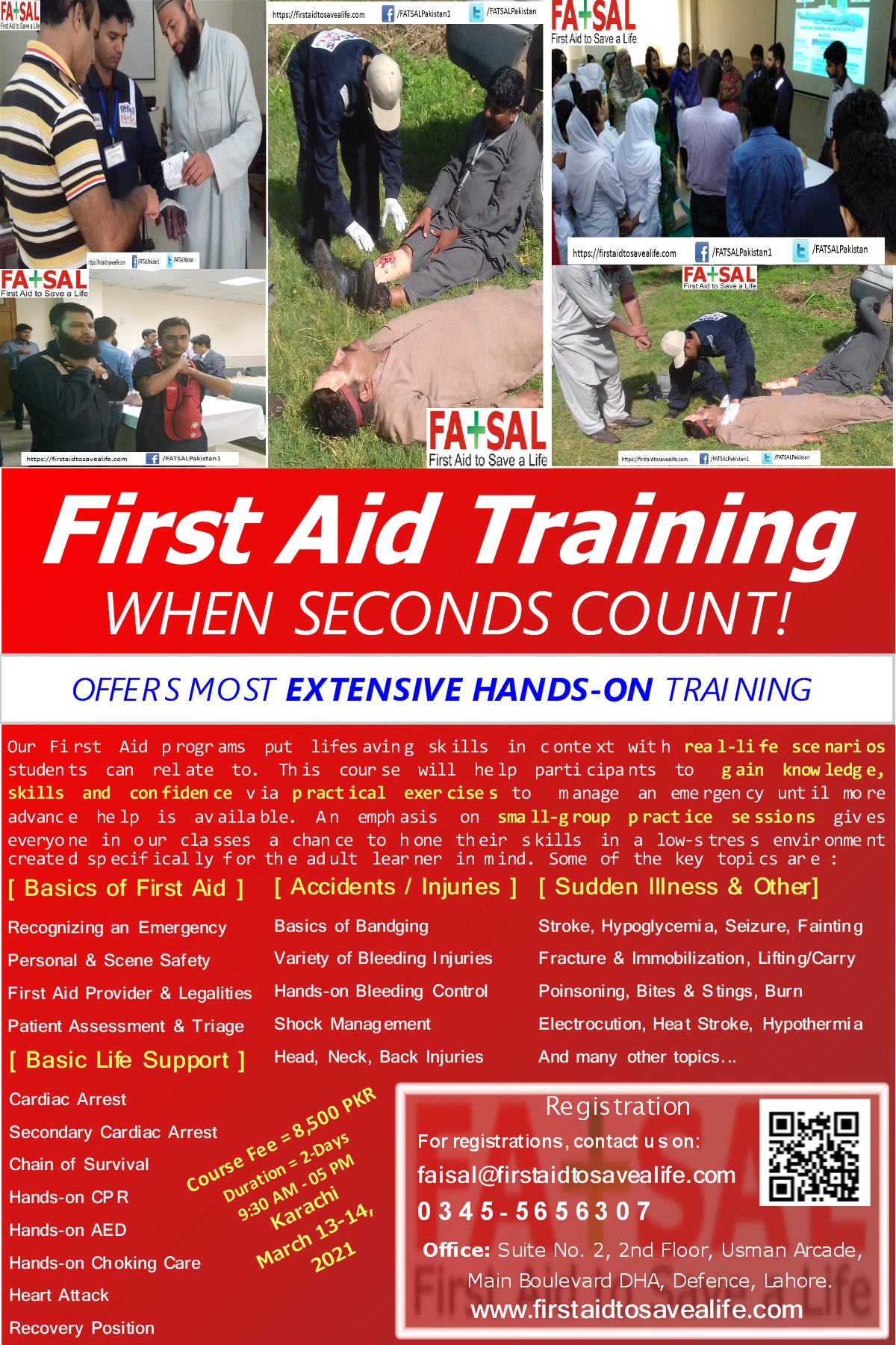 Hands-on First Aid Training? | First Aid BLS & Emergency Management ...